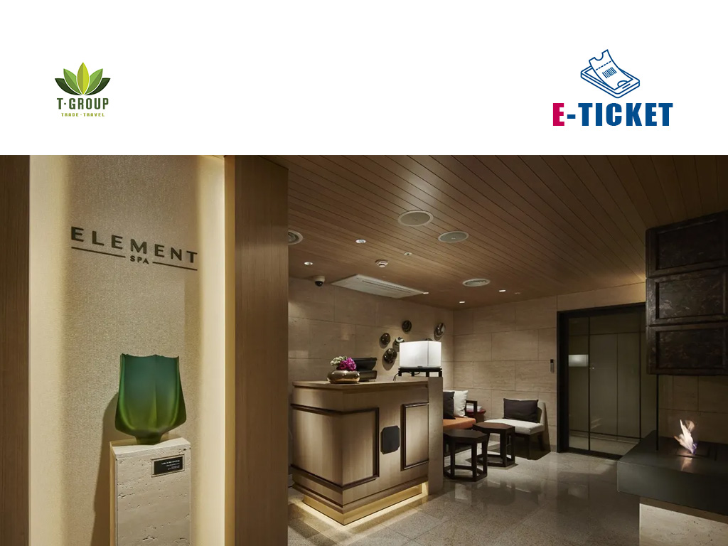 Dịch vụ Trải nghiệm Element Spa tại Myeongdong | TGROUP | Đặt golf ...